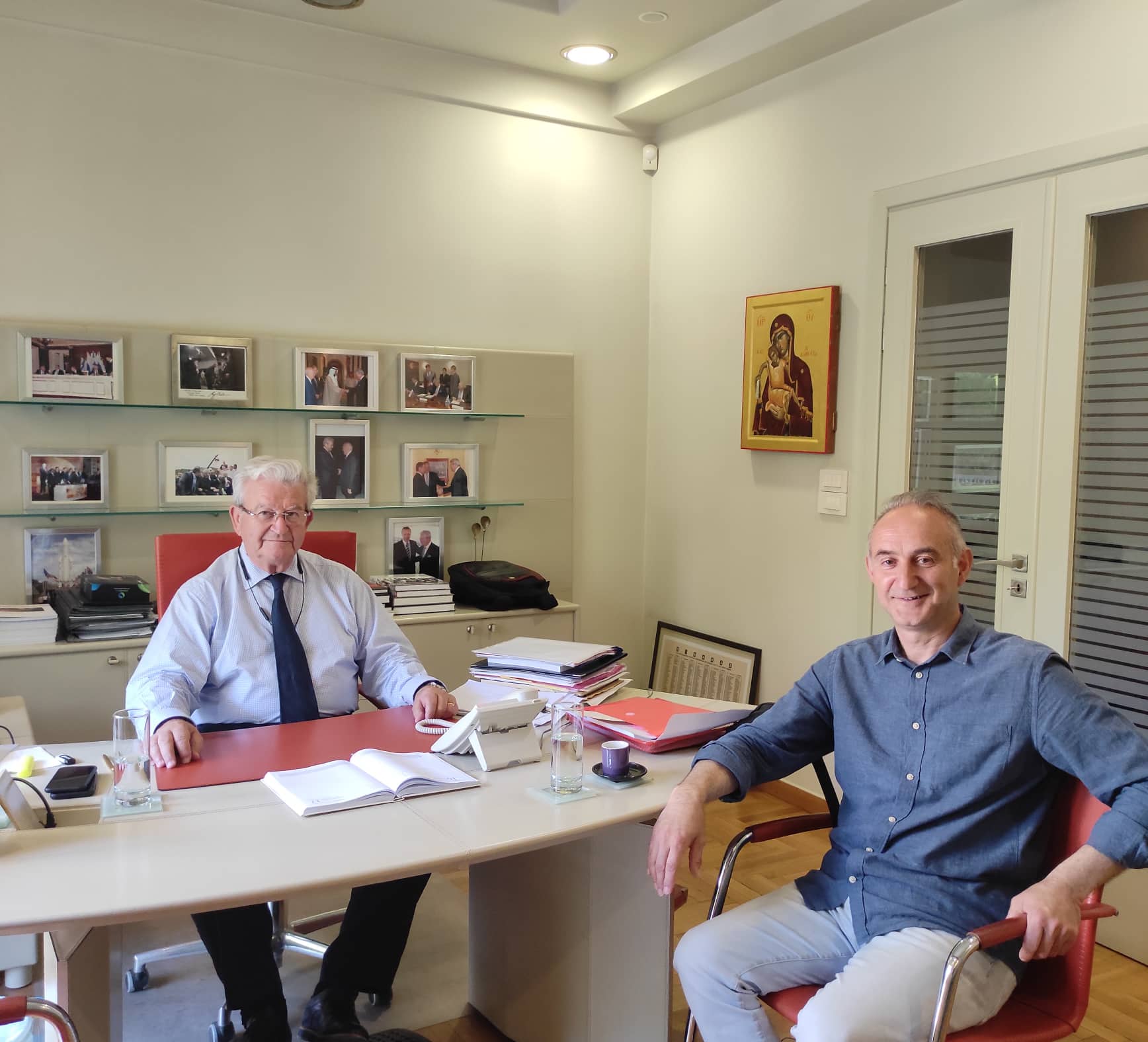 Συντασηση με τον συμπατριωτη μας πρ. Υπουργο κ. Χρηστο Φωλια. – Σαμαρίνα