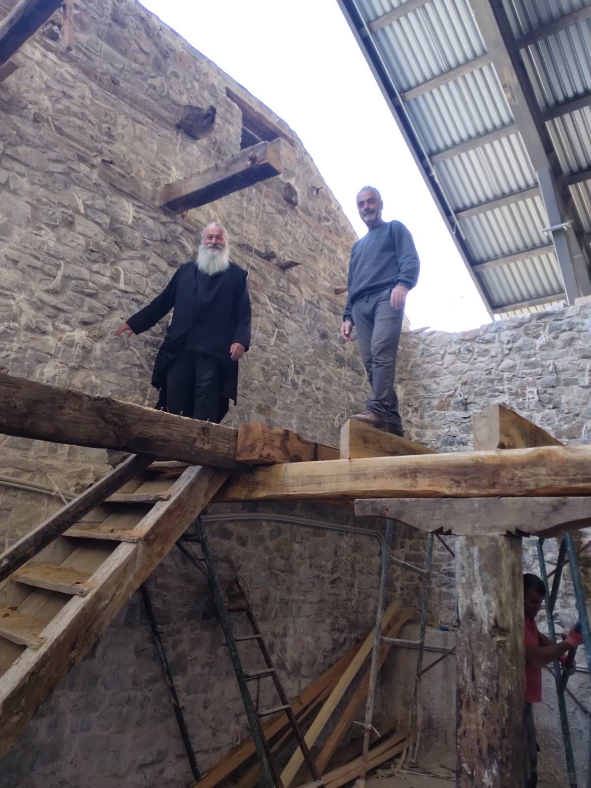 Συνεχιζοντε οι εργασιες με εντατικους ρυθμους στην Μ.Παναγια της ...